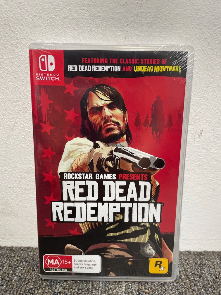 Nintendo Switch Red Dead Redemption, Video Gaming, Video Games ...