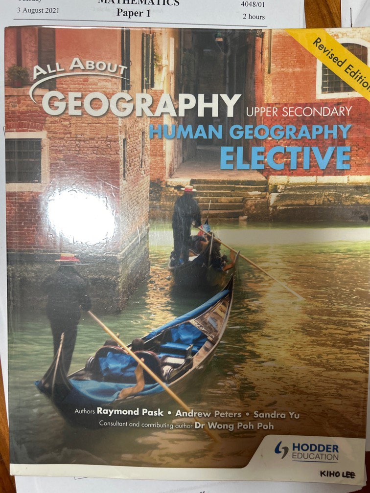 O level combined geography textbook (human geog), Hobbies & Toys, Books ...
