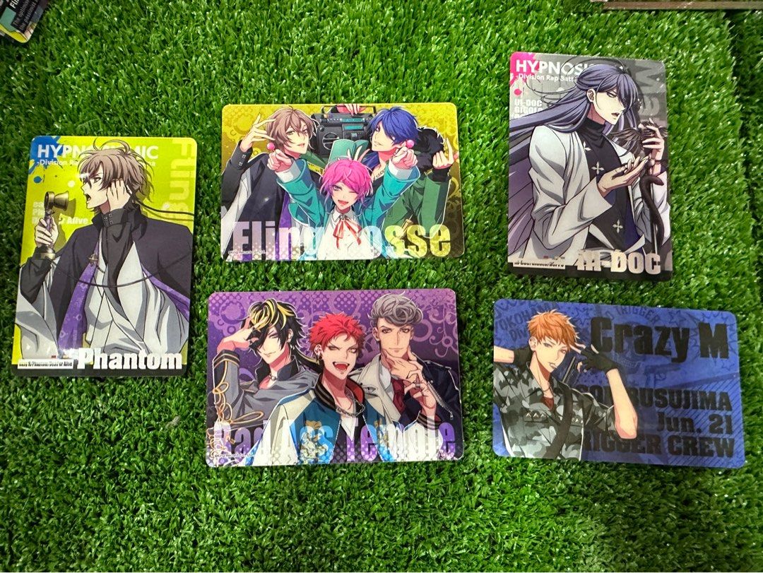 [OFFICIAL] Hypnosis Mic cards anime, Hobbies & Toys, Collectibles ...