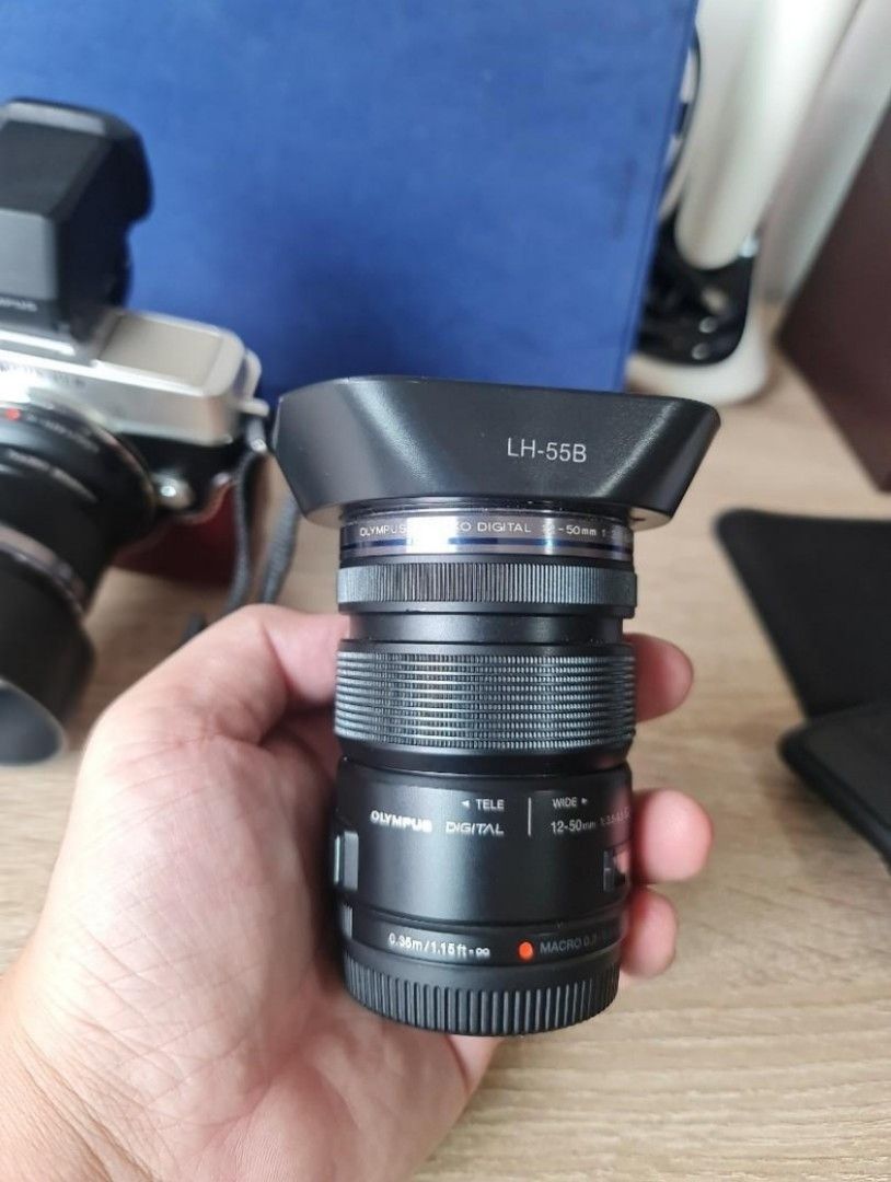 Olympus 12-50mm Ez Zoom Lens, Photography, Lens & Kits on Carousell