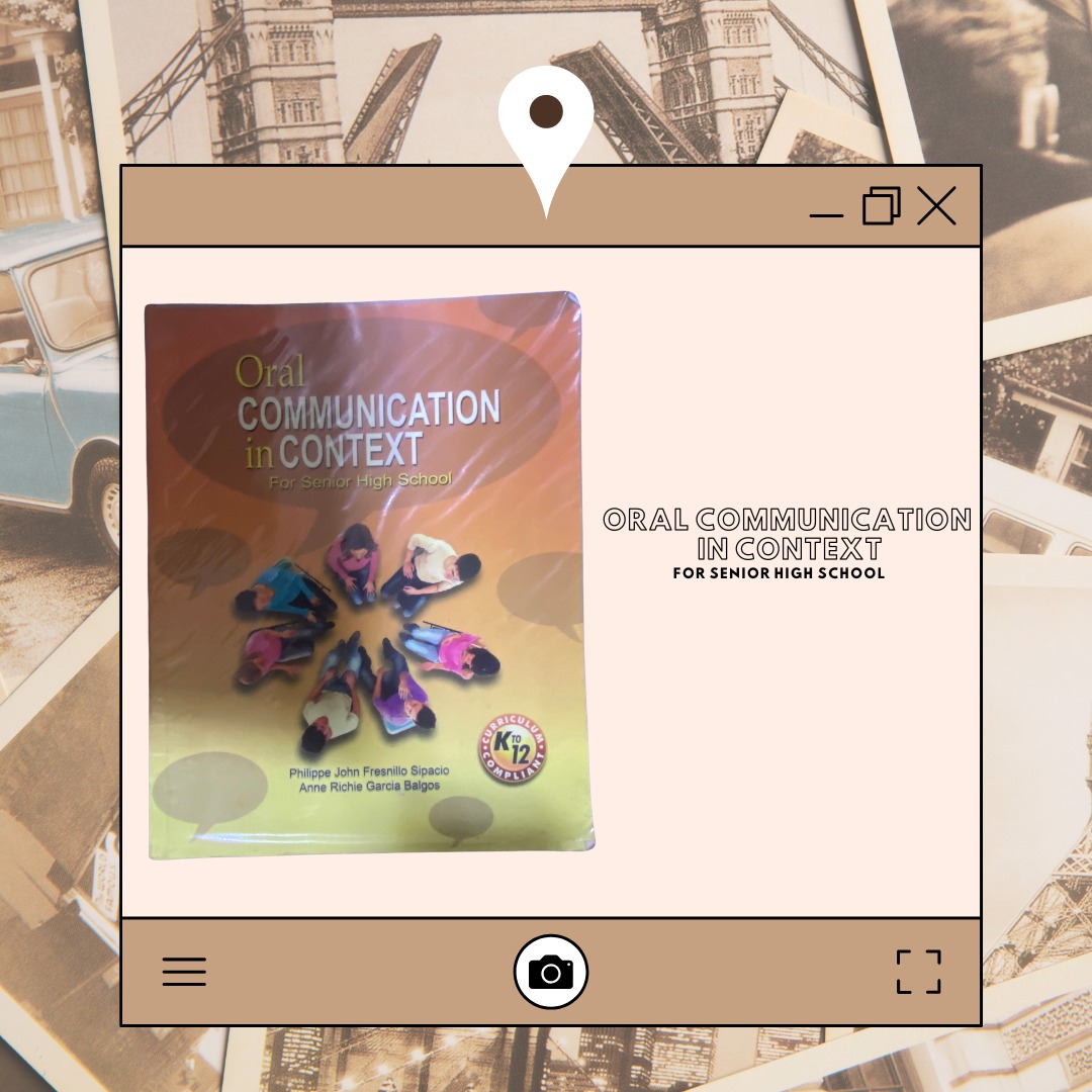 oral communication in context, Hobbies & Toys, Books & Magazines, Textbooks on Carousell