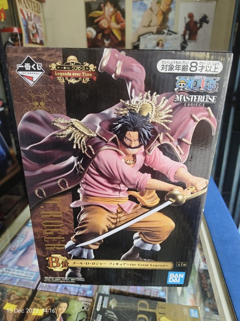 (Ori) Ichiban Kuji One Piece Legends Over Time Prize B Gol D Roger ...