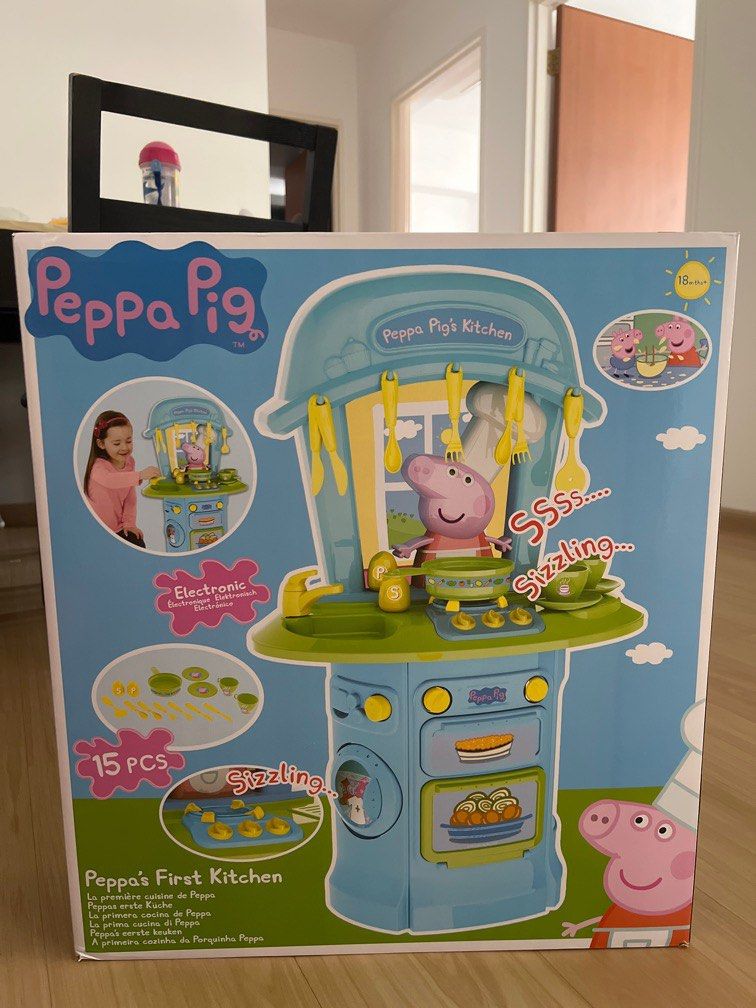 Peppa pig kitchen, Babies & Kids, Infant Playtime on Carousell