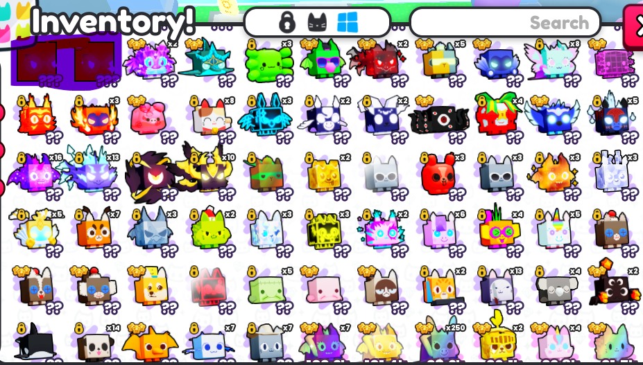 Pet simulator 99 EXCLUSIVE PETS, Video Gaming, Gaming Accessories, In ...