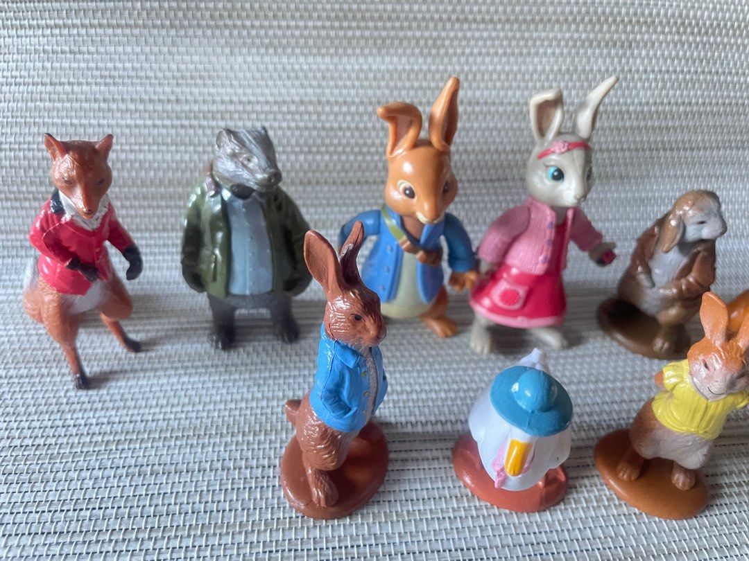 Peter rabbit Beatrix Potter Figures Bundle Lot, Hobbies & Toys, Toys ...