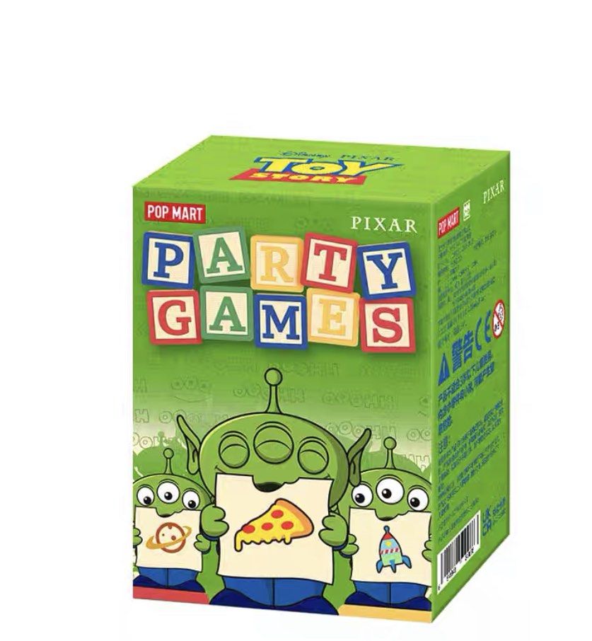 PIXAR PARTY GAMES TOY STORY POPMART / FULL SET / SINGLE BLIND BOX ...
