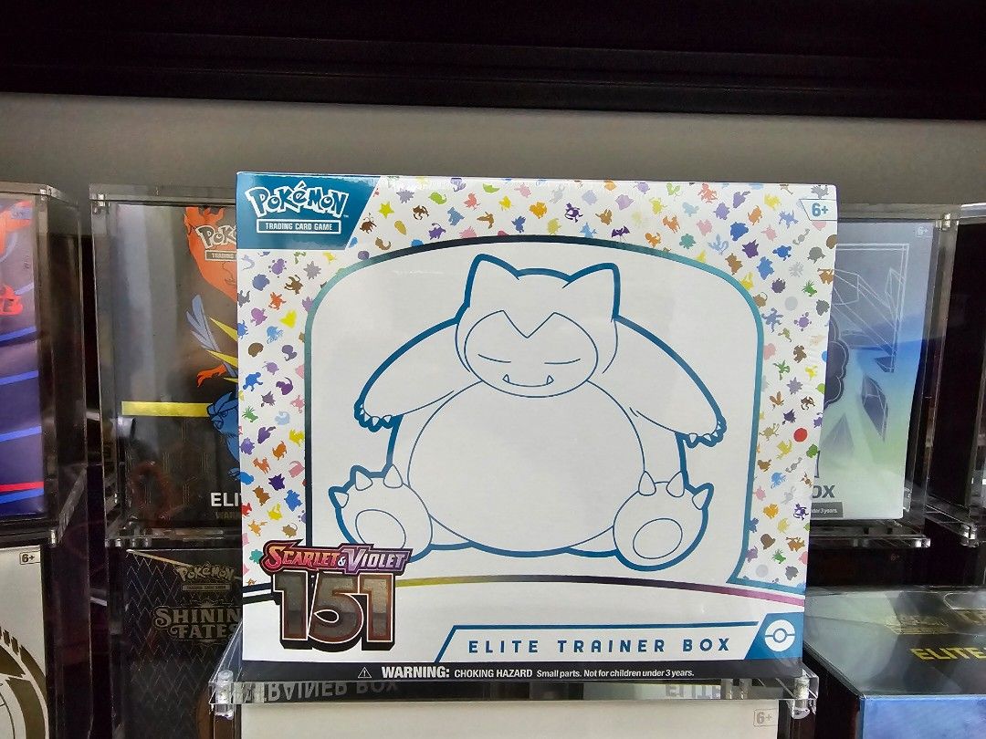 Pokemon 151 ETB (Last 2 avail !), Hobbies & Toys, Toys & Games on Carousell