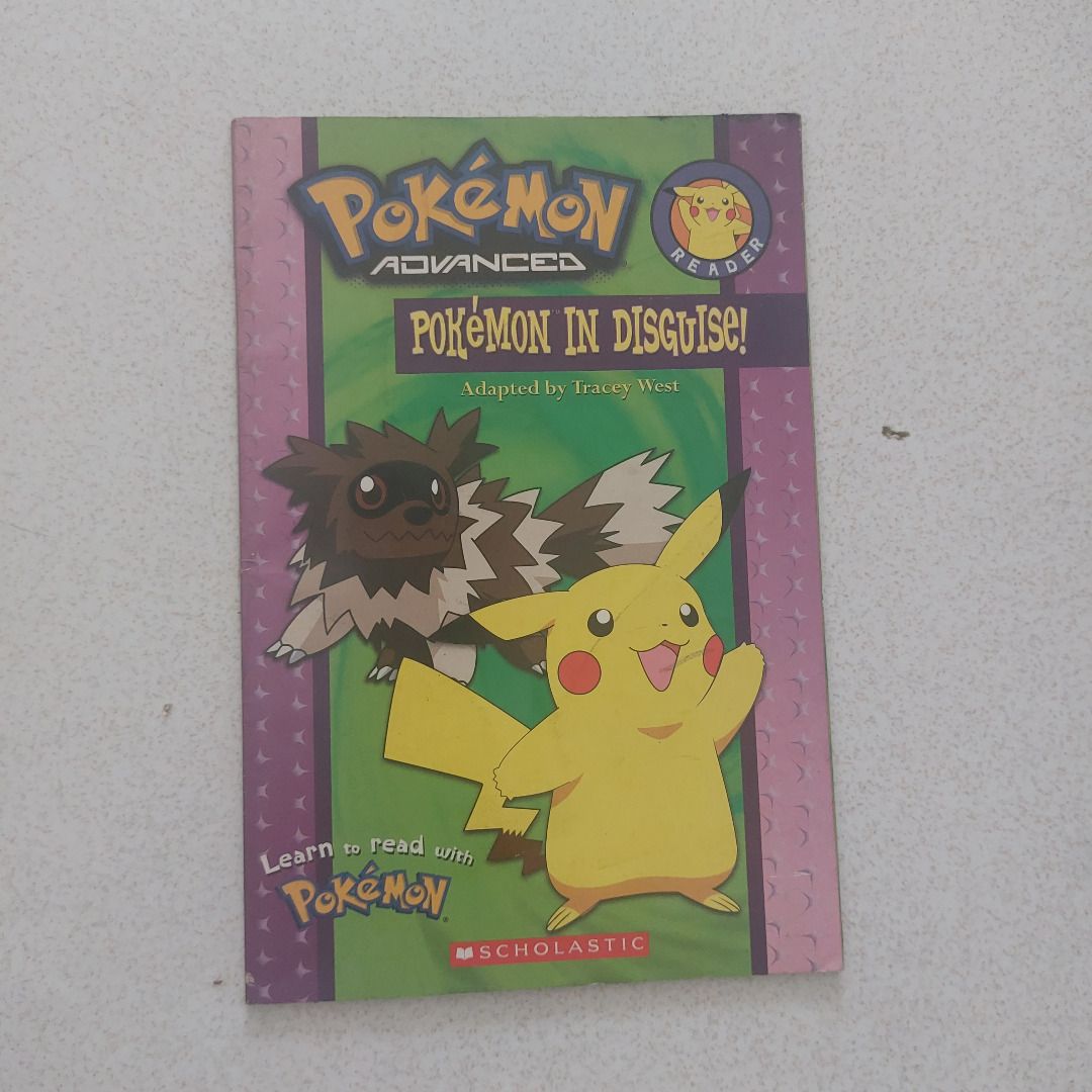 Pokemon Book In Disguise Pikachu, Hobbies & Toys, Books & Magazines ...