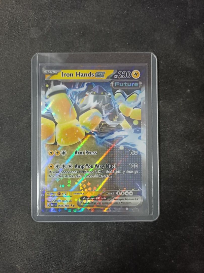 Pokemon cards - Iron Hands ex 070/182 - Untra Rare - Scarlet and Violet ...