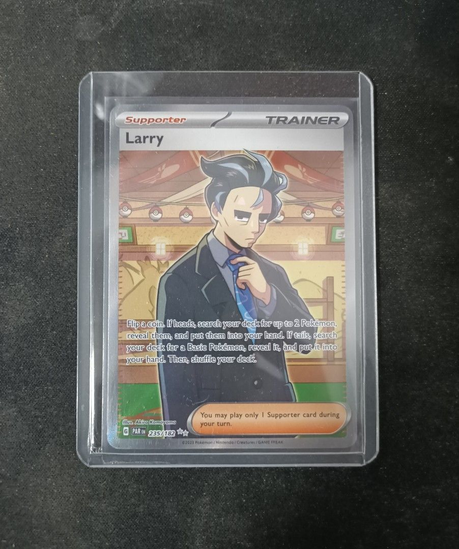 Pokemon cards - Larry 235/182 - Full Art Secret Rare - Scarlet and ...