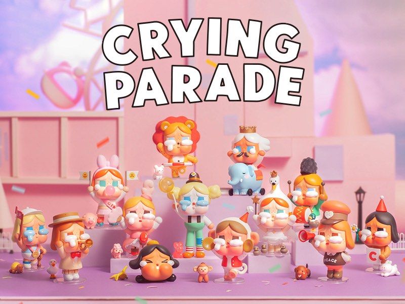 Pop Mart Crybaby Crying Parade Blind Box Series Set of 12, Hobbies ...
