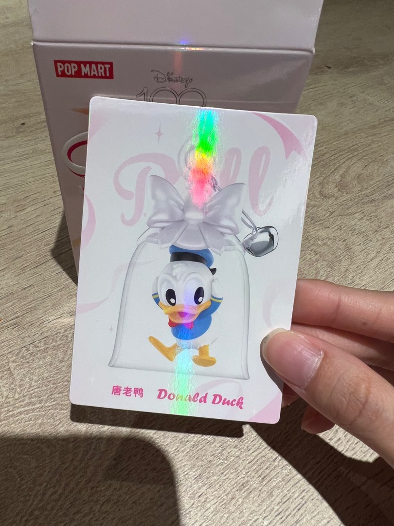 WTT Popmart Disney 100 Bell dingling Donald Duck, Hobbies & Toys, Toys ...
