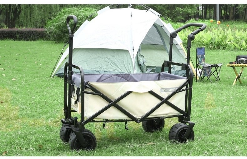 [PRE ORDER] Portable and Foldable Trolley Wagon (Small), Sports ...