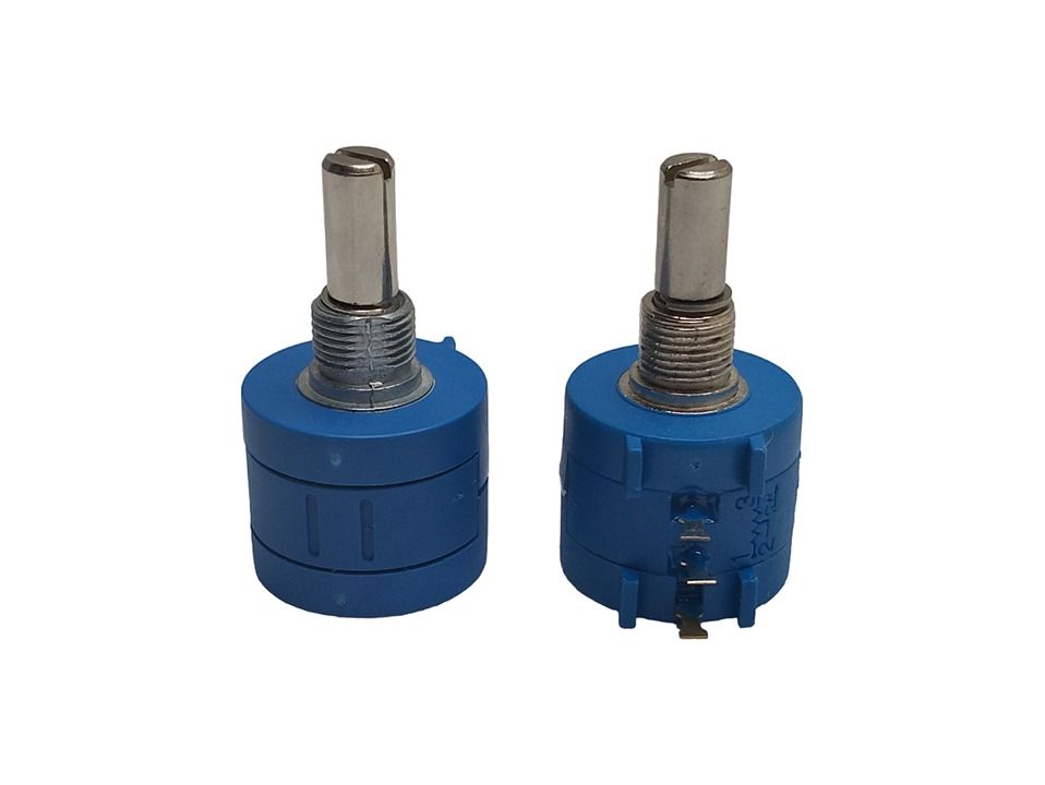 PRECISION MULTI-TURN 3-PIN POTENTIOMETER ADJUSTABLE RESISTOR, BEST FOR ...