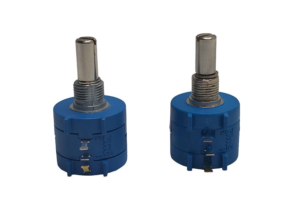 PRECISION MULTI-TURN 3-PIN POTENTIOMETER ADJUSTABLE RESISTOR, BEST FOR ...