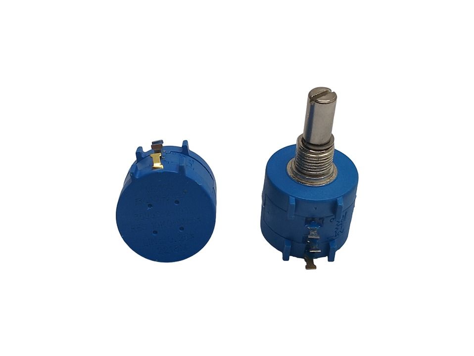 PRECISION MULTI-TURN 3-PIN POTENTIOMETER ADJUSTABLE RESISTOR, BEST FOR ...