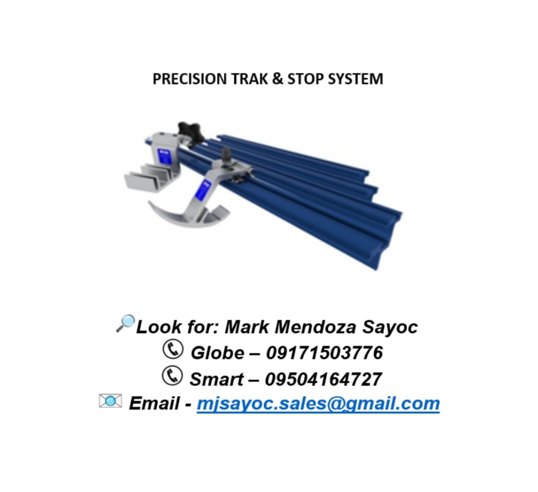 PRECISION TRAK & STOP SYSTEM, Commercial & Industrial, Construction ...