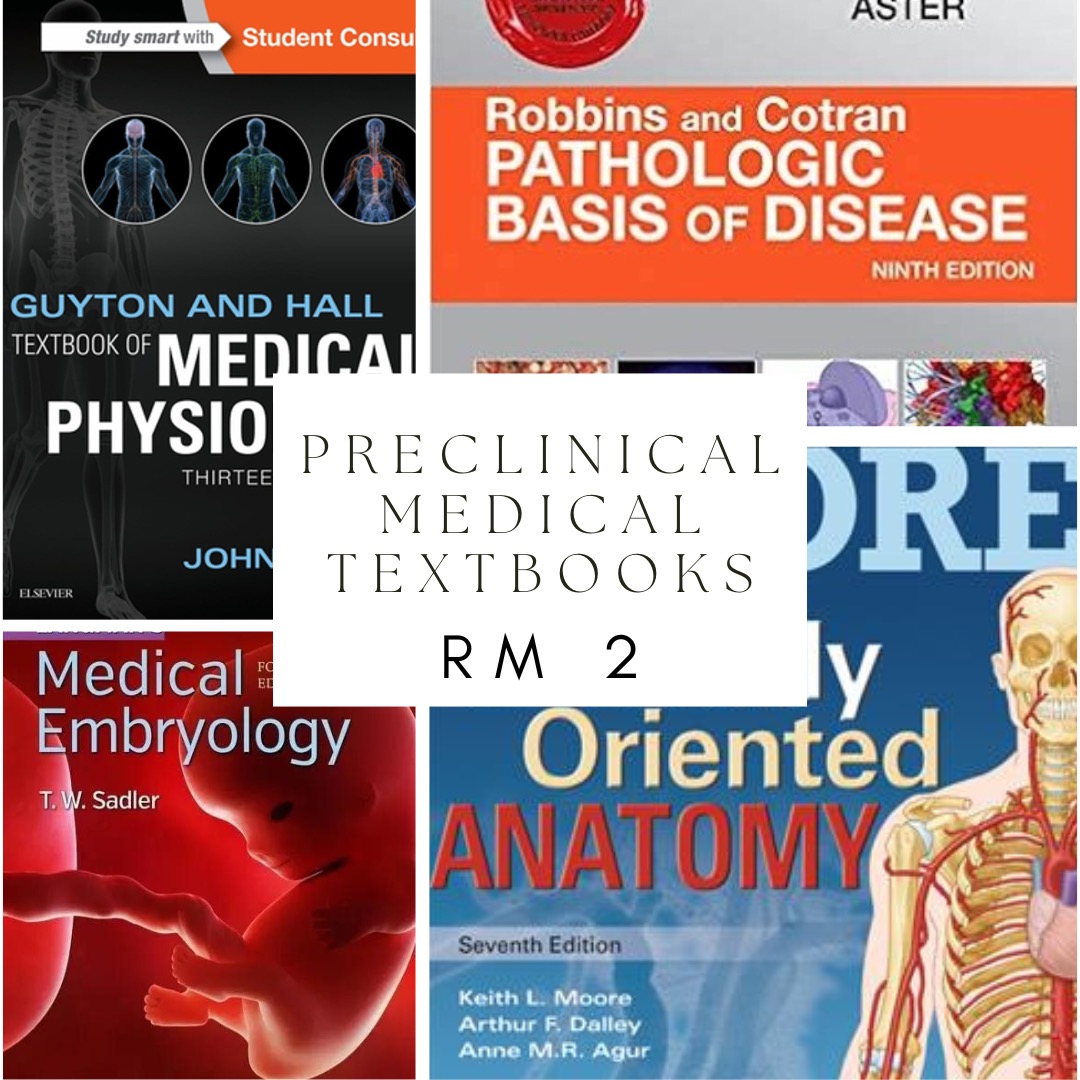 PRECLINICAL MEDICAL BOOK MEDICAL TEXTBOOKS RM2, Hobbies & Toys, Books ...