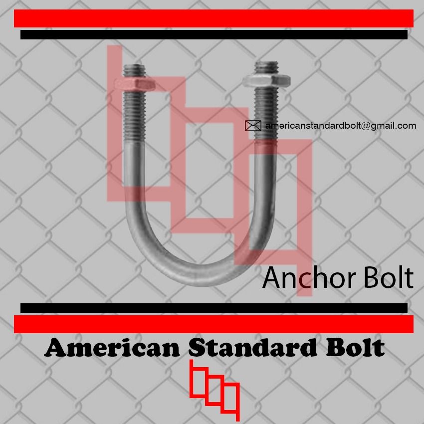 Premium U Type Anchor Bolts, Commercial & Industrial, Construction ...