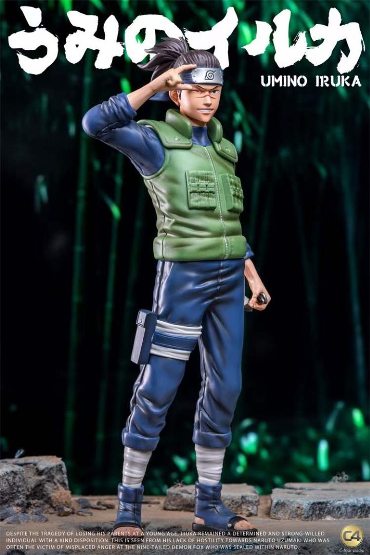 【PRE-ORDER】 C4 Studio - Iruka Umino Naruto Shippuden Series 001 Resin ...