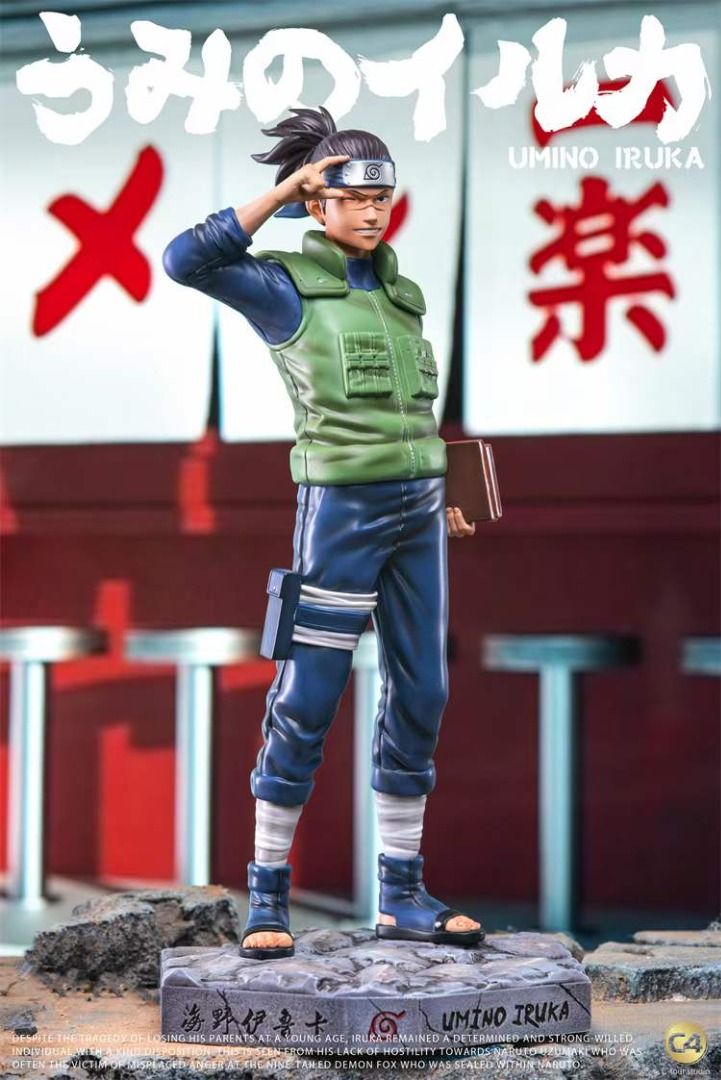 【PRE-ORDER】 C4 Studio - Iruka Umino Naruto Shippuden Series 001 Resin ...