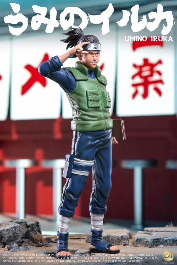 【PRE-ORDER】 C4 Studio - Iruka Umino Naruto Shippuden Series 001 Resin ...