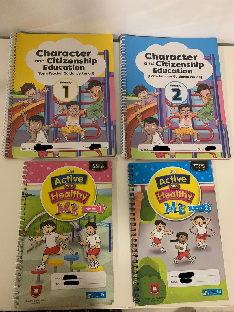 Primary 1, 2 Maths, CCE, Active & Healthy Me Textbooks, Hobbies & Toys ...