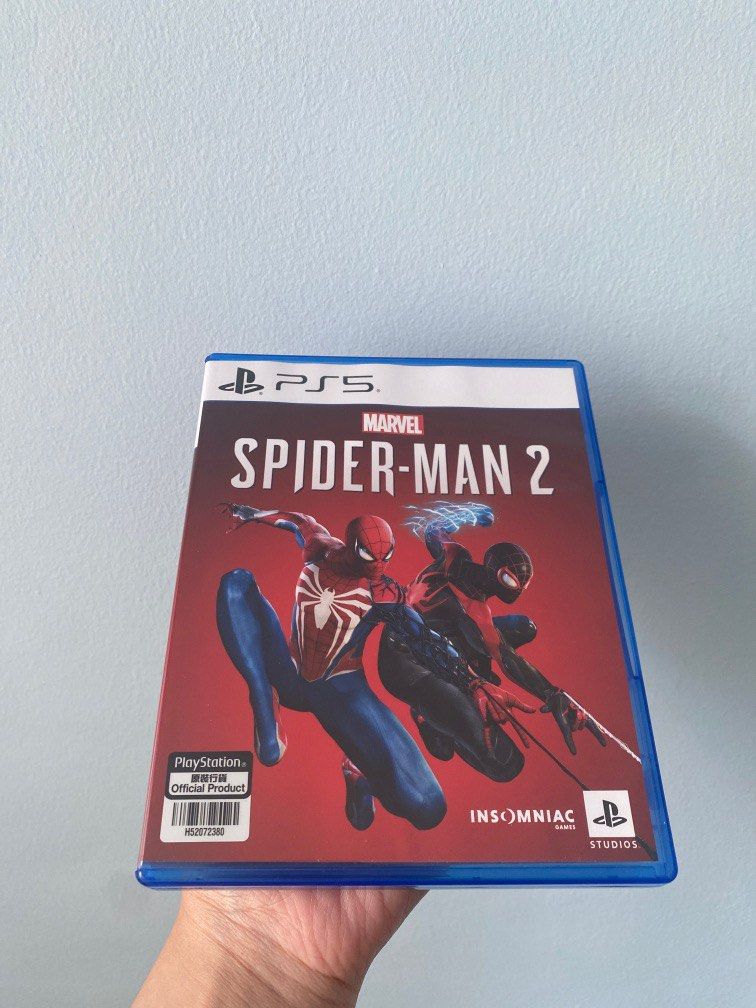 PS5 Spider Man 2 disc, Video Gaming, Video Games, PlayStation on Carousell