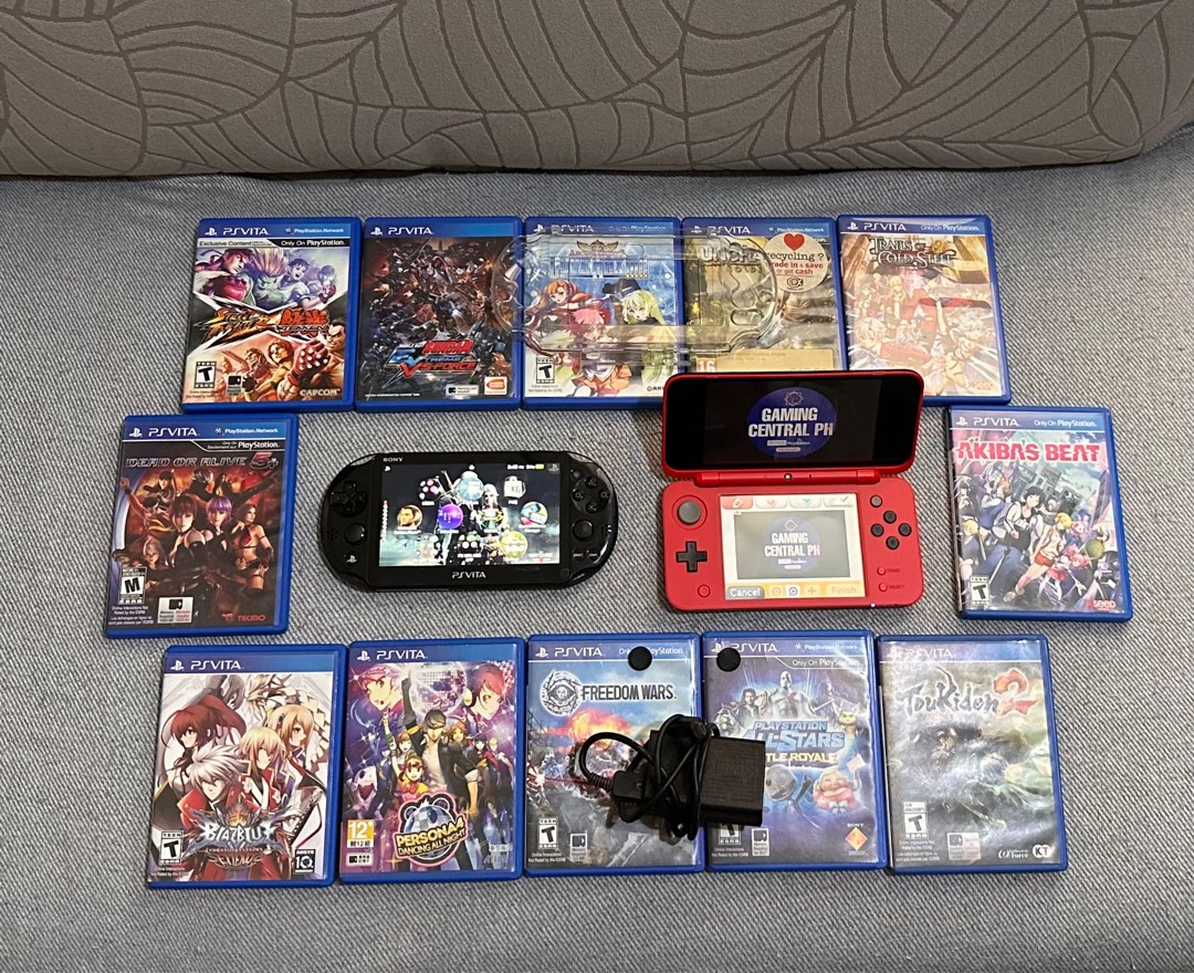 PS Vita Slim 128gb Bundle for SALE or TRADE, Video Gaming, Video Game ...