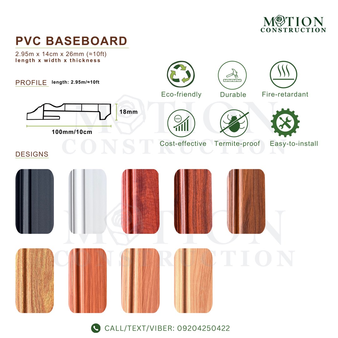 PVC BASEBOARD DIRECT SUPPLIER, Furniture & Home Living, Home Decor ...
