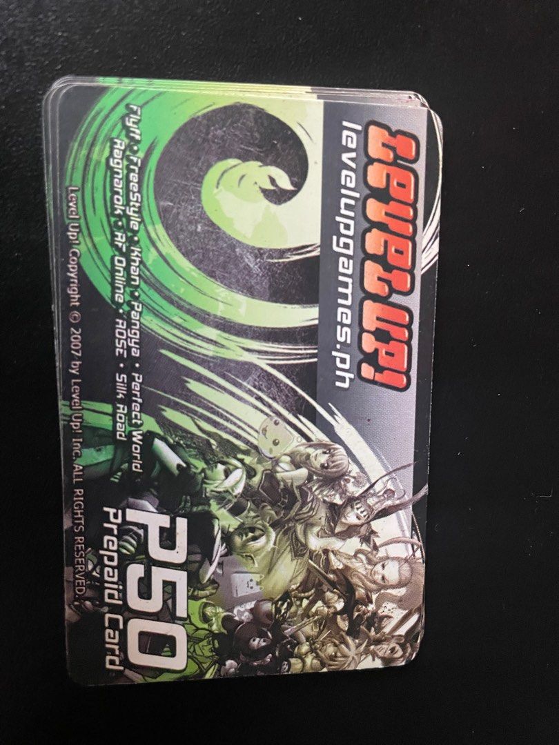 Ragnarok online card prepaid anime collection vintage used RO, Hobbies ...