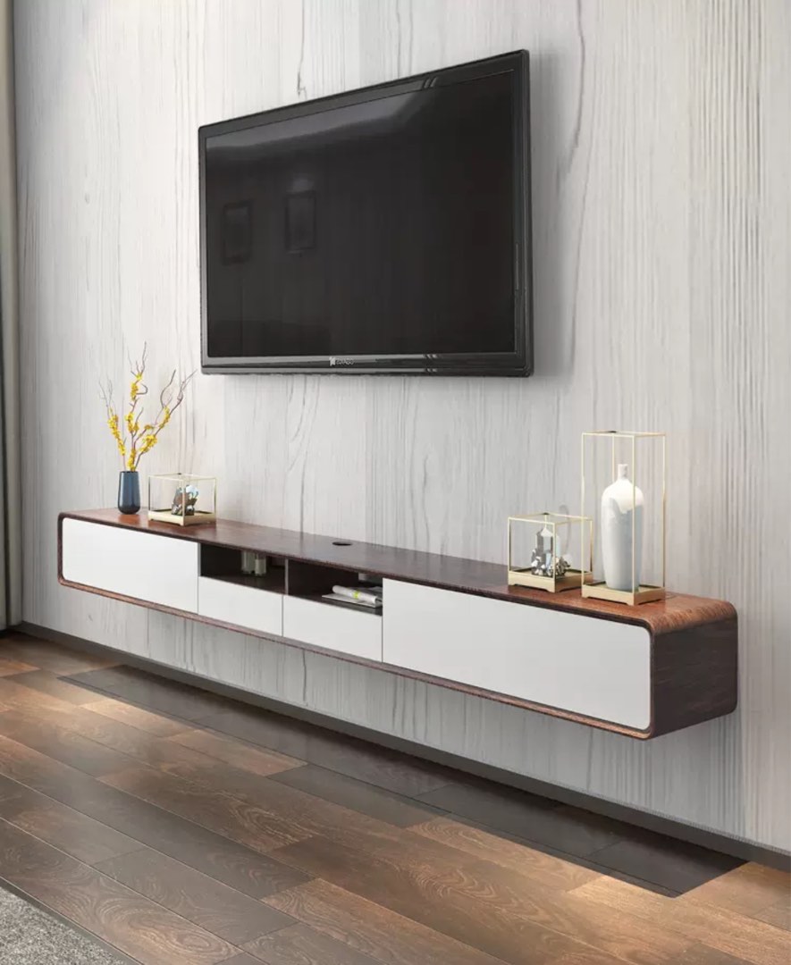 RICK Modern Floating TV Console, Furniture & Home Living, Furniture, TV ...