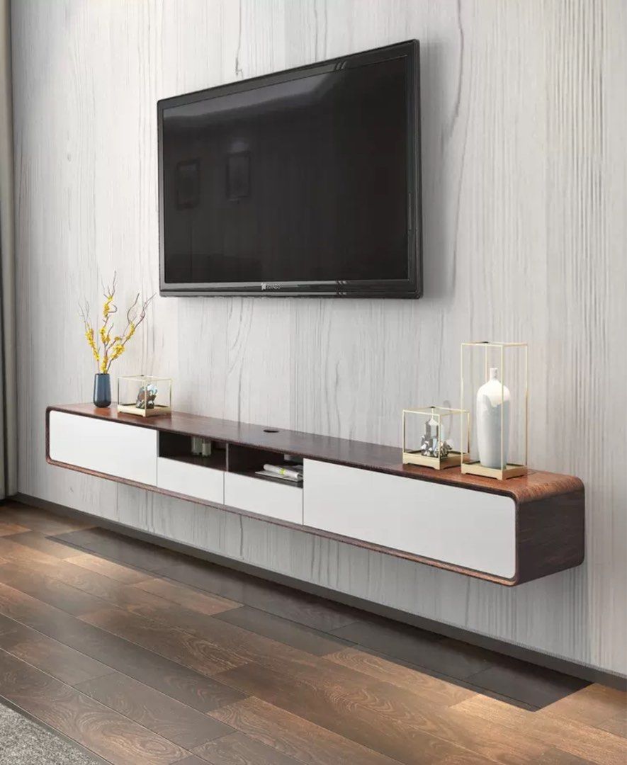 RICK Modern Floating TV Console, Furniture & Home Living, Furniture, TV ...