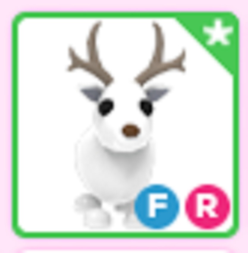Roblox Adopt me FR arctic reindeer, Video Gaming, Gaming Accessories ...