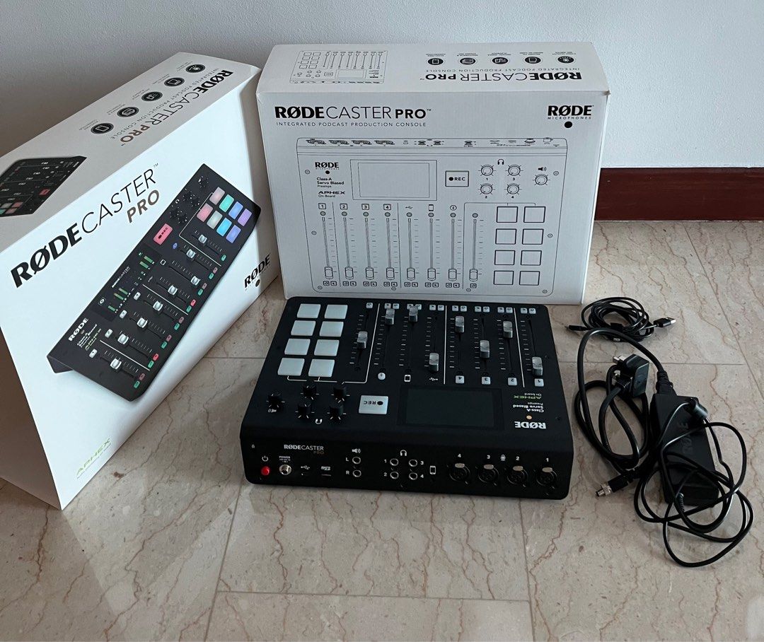Rode Caster Pro - Audio Mixer, Audio, Other Audio Equipment on Carousell