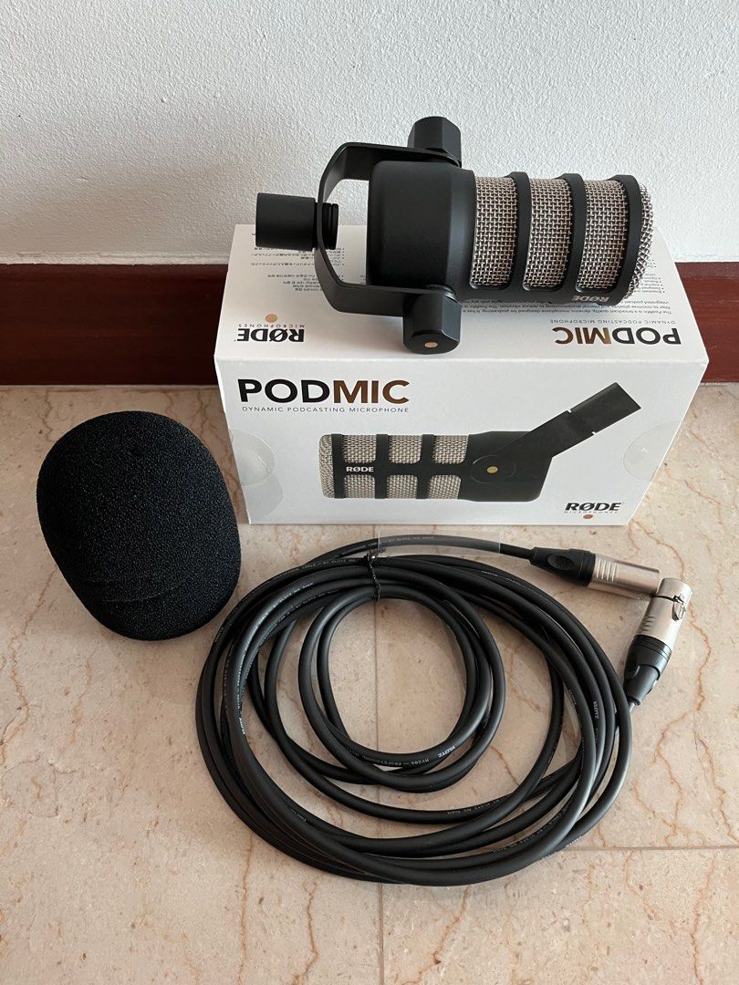Rode Pod Mic, Audio, Microphones on Carousell