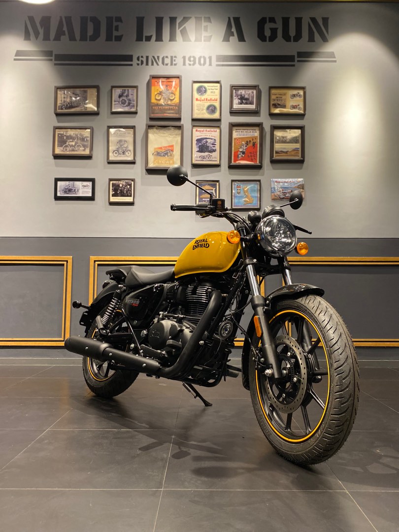 Royal Enfield Meteor 350, Motor di Carousell