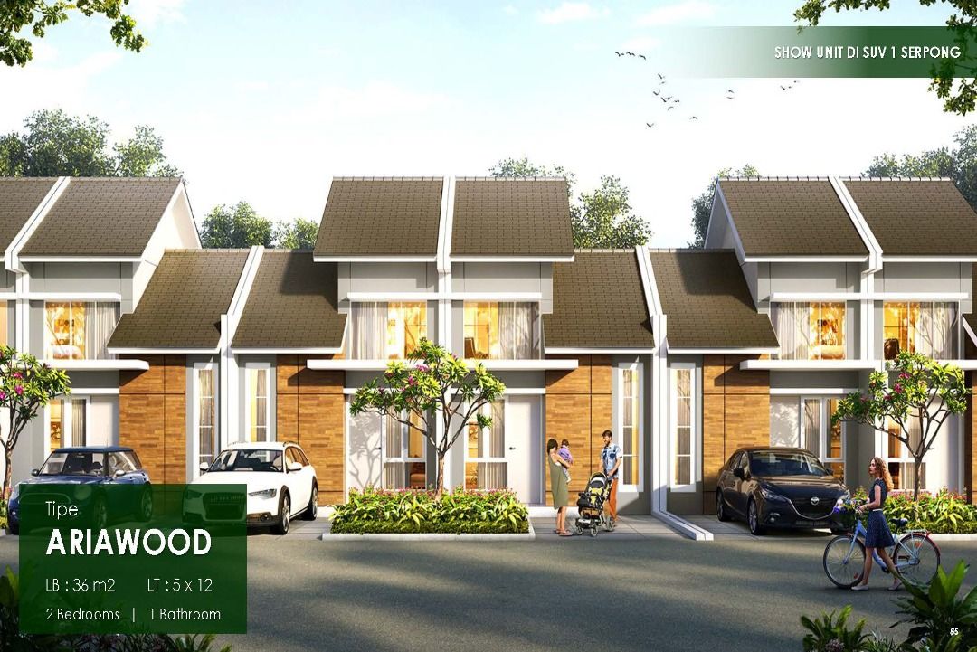 Rumah Dijual di Gunung Sindur, Bogor aradise Serpong City 2, Properti ...