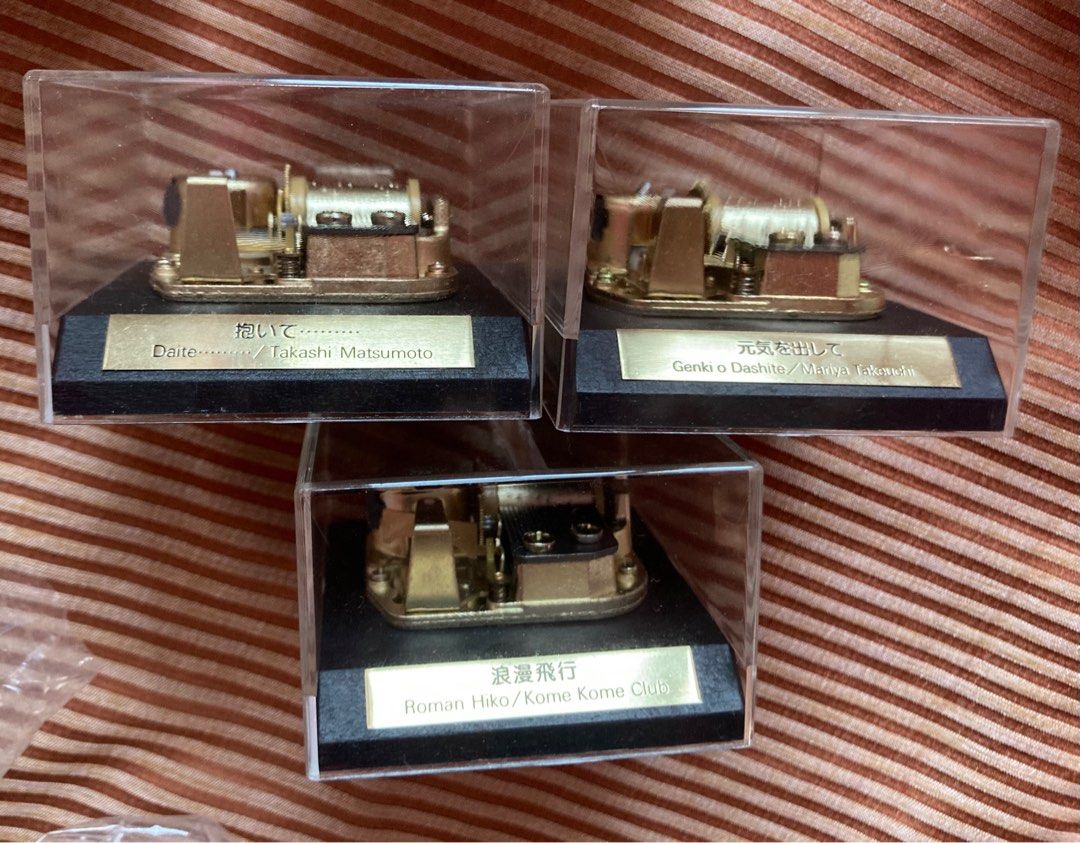 Sankyo Japan Orgel Music Box new sold per piece, Hobbies & Toys, Music & Media, Music ...