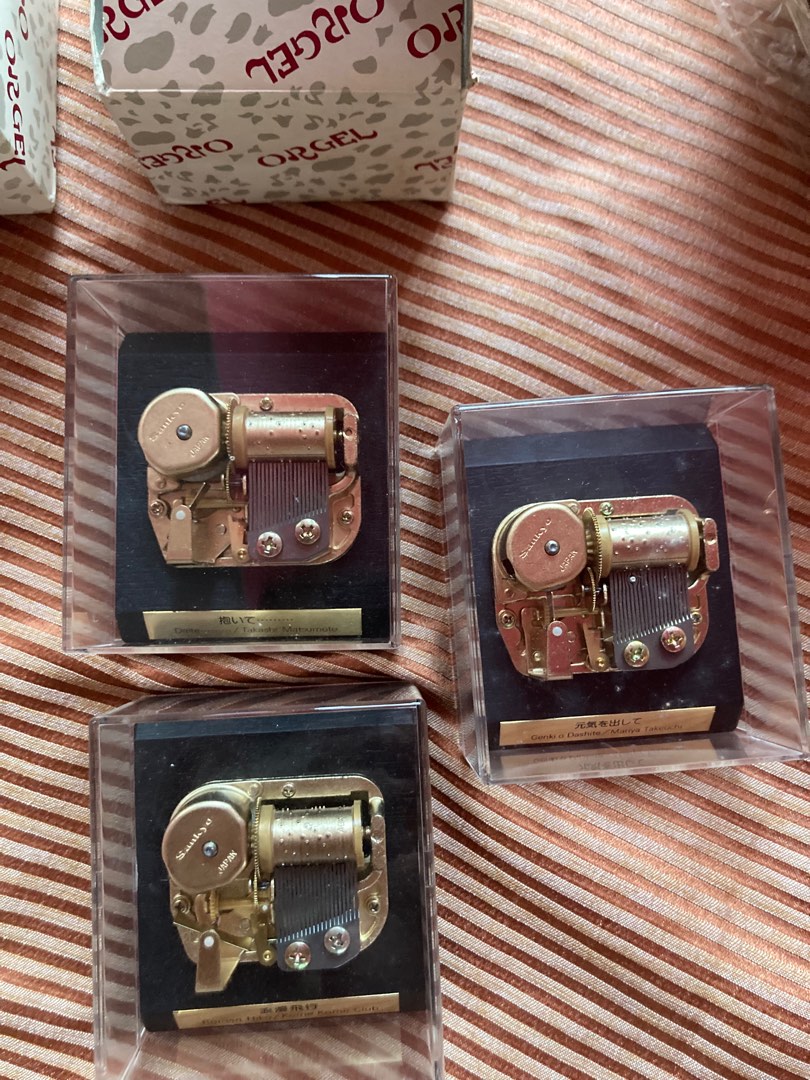 Sankyo Japan Orgel Music Box new sold per piece, Hobbies & Toys, Music & Media, Music ...