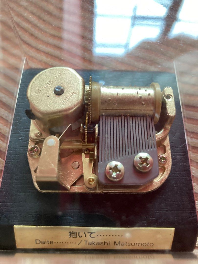 Sankyo Japan Orgel Music Box new sold per piece, Hobbies & Toys, Music & Media, Music ...