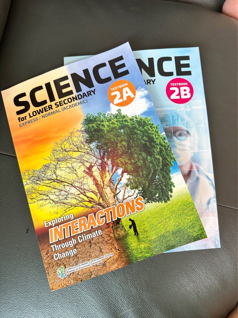 Secondary 2 science textbook 2A/2B, Hobbies & Toys, Books & Magazines ...