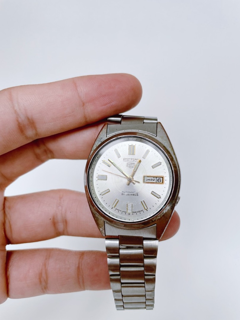Seiko 5 7009-3040 Automatic Watch Original Authentic 100% Asli Jam Tangan Pria Men's Watches ...