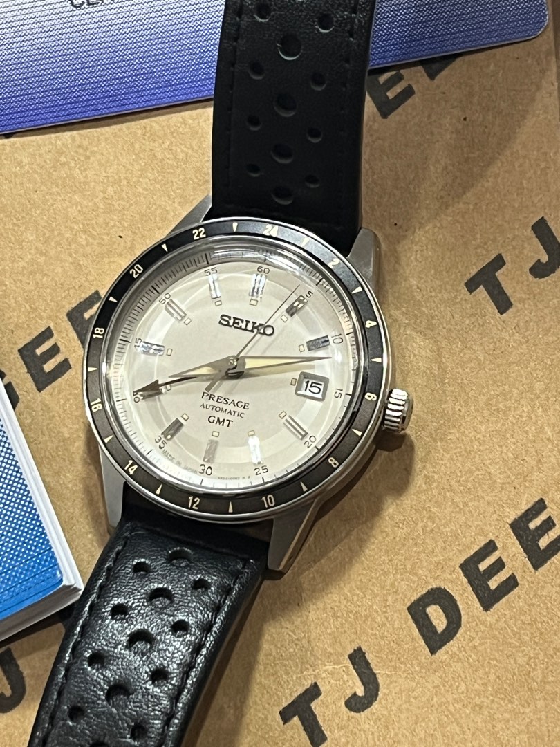 Seiko Presage GMT SSK011j1, Men's Fashion, Watches & Accessories ...