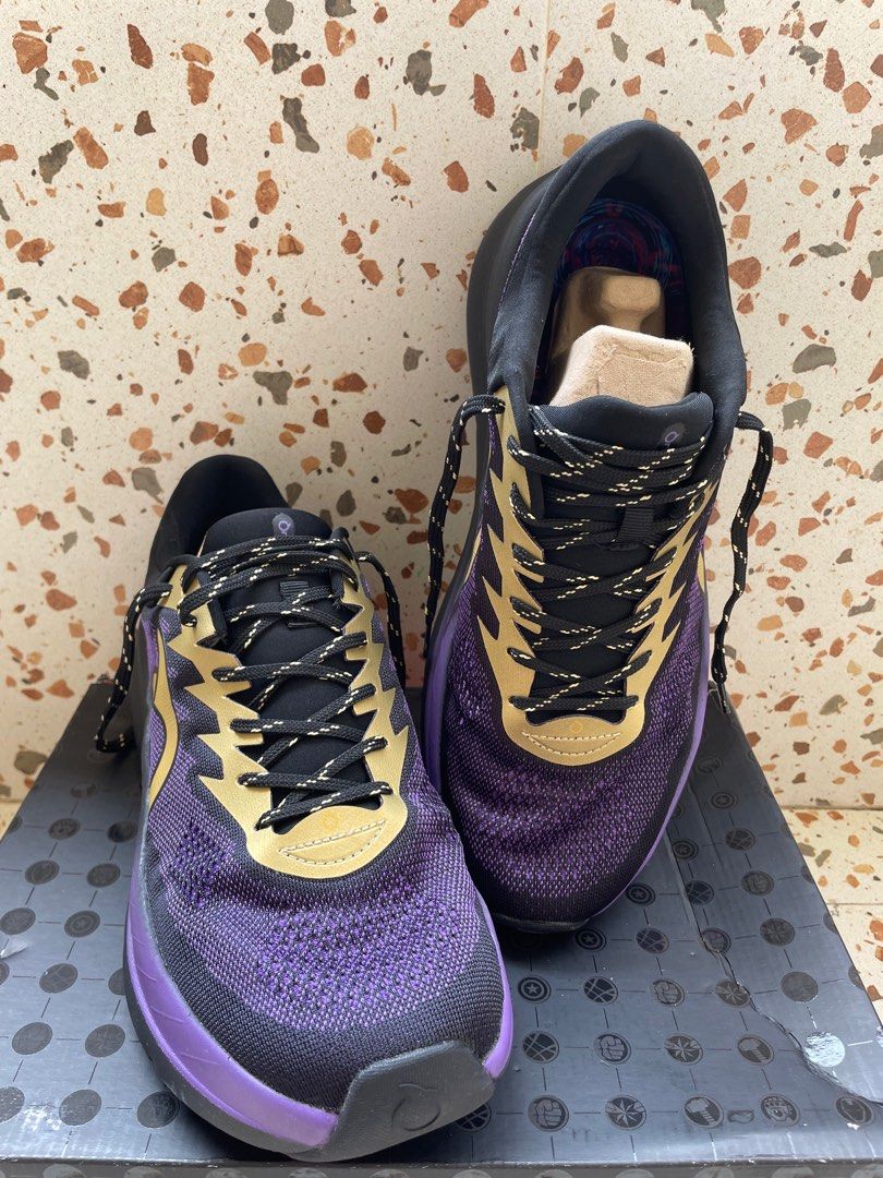 Sepatu Ortuseight Hyperblast Marvel Edition Black Panther, Fesyen Pria ...