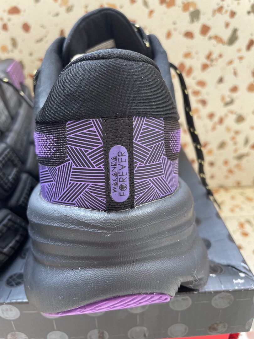 Sepatu Ortuseight Hyperblast Marvel Edition Black Panther, Fesyen Pria ...