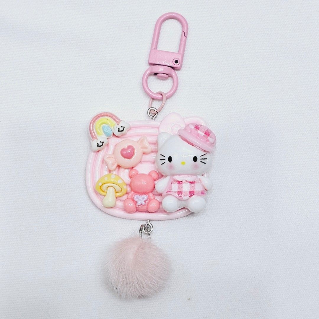 [SG Ready Stock] Sanrio Hello Kitty, Pompompurin and Kuromi Keychain ...