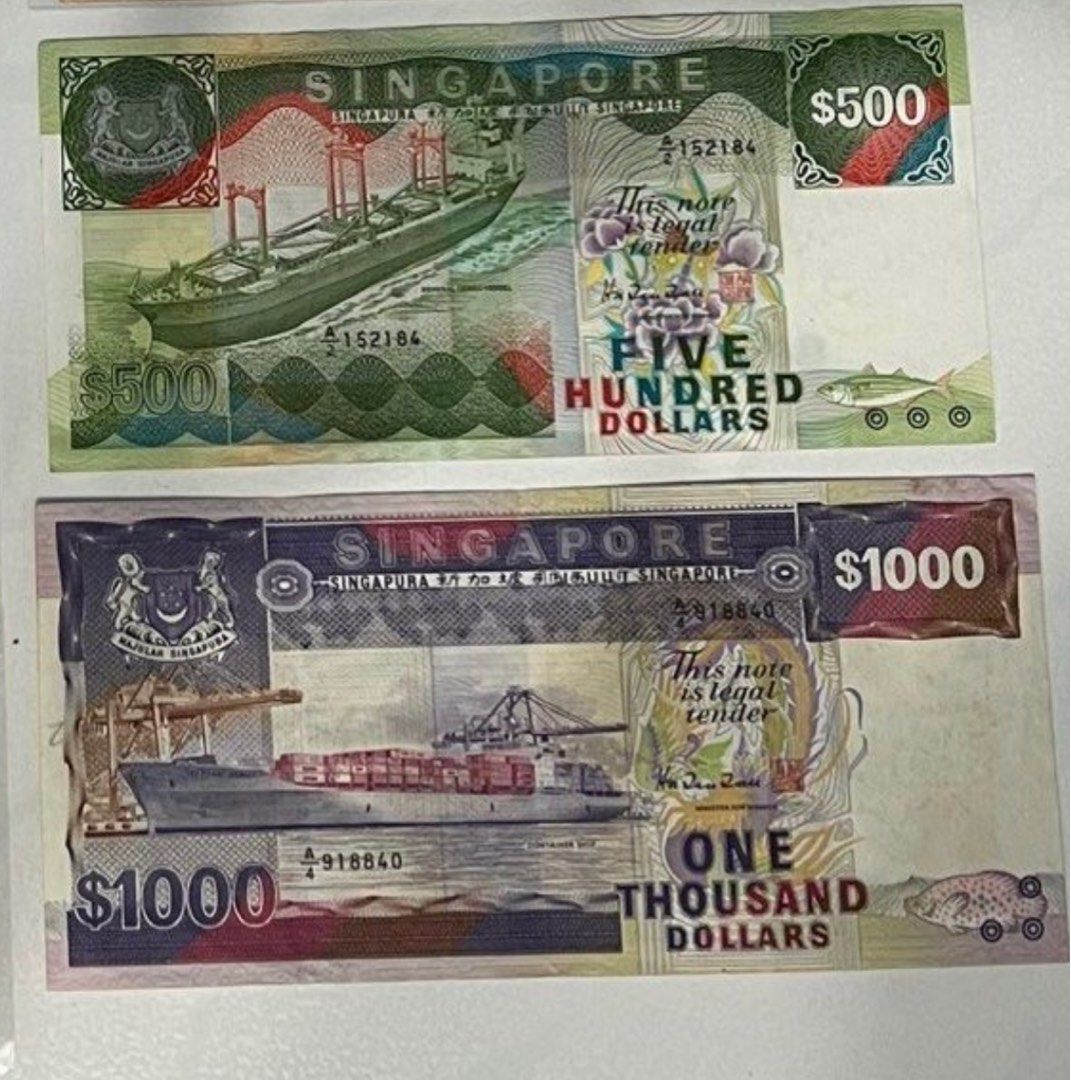 Ship series $1000 and $500 note, Hobbies & Toys, Memorabilia ...