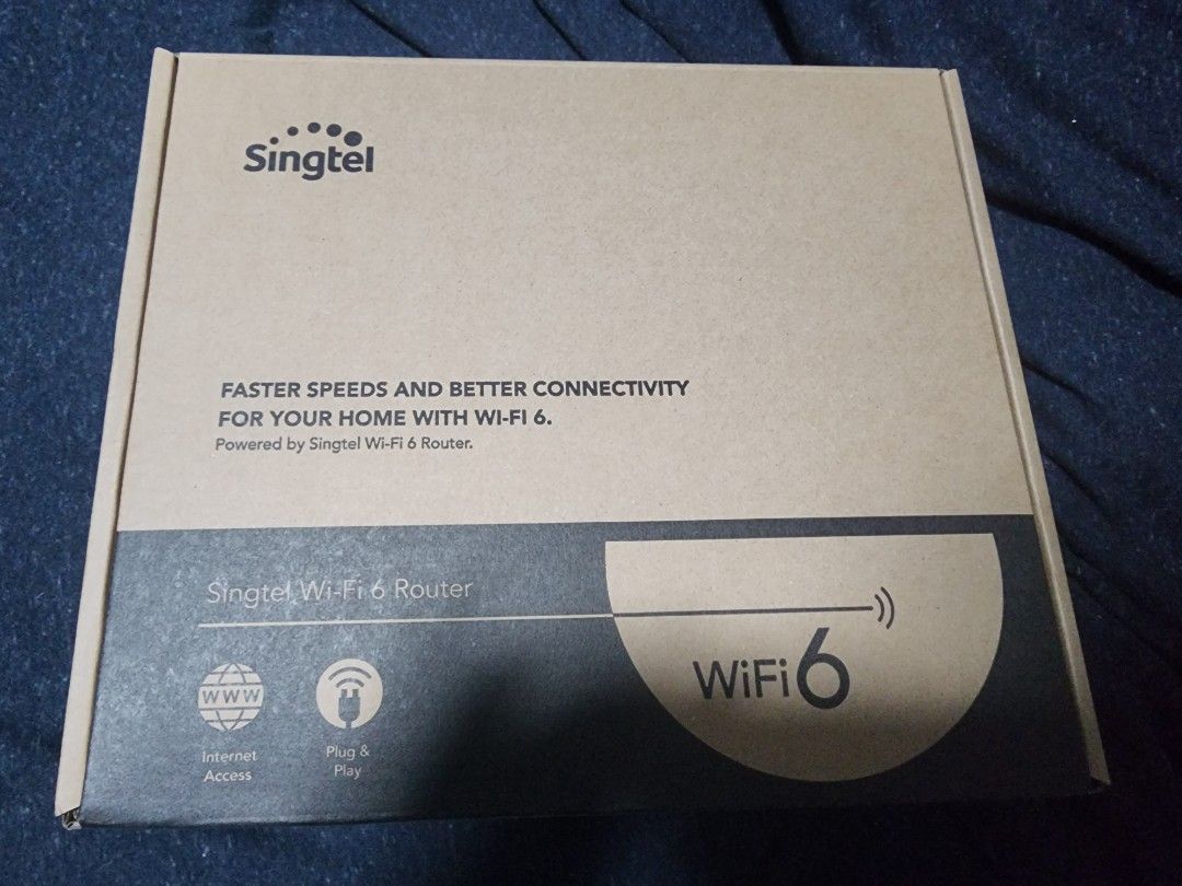 Singtel AX5400 WIFI 6 Router Askey RT5703 D171 Wifi6, Computers & Tech ...