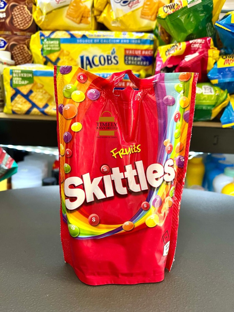 Skittles Fruits Pouch 152g, Food & Drinks, Packaged & Instant Food on ...